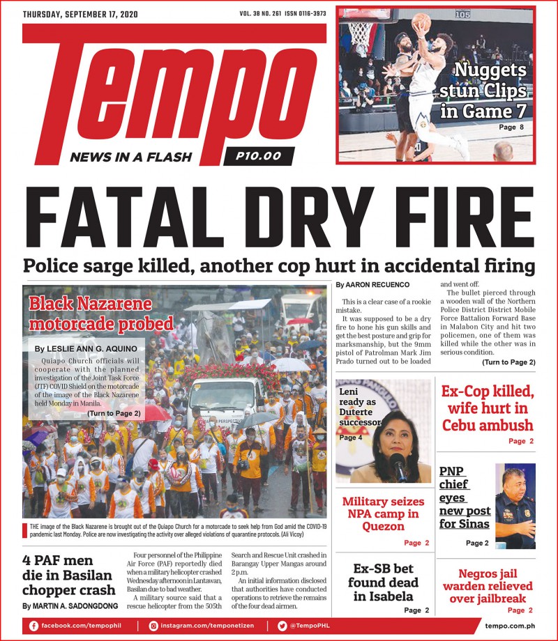 tempo front 17 – Tempo – The Nation's Fastest Growing Newspaper