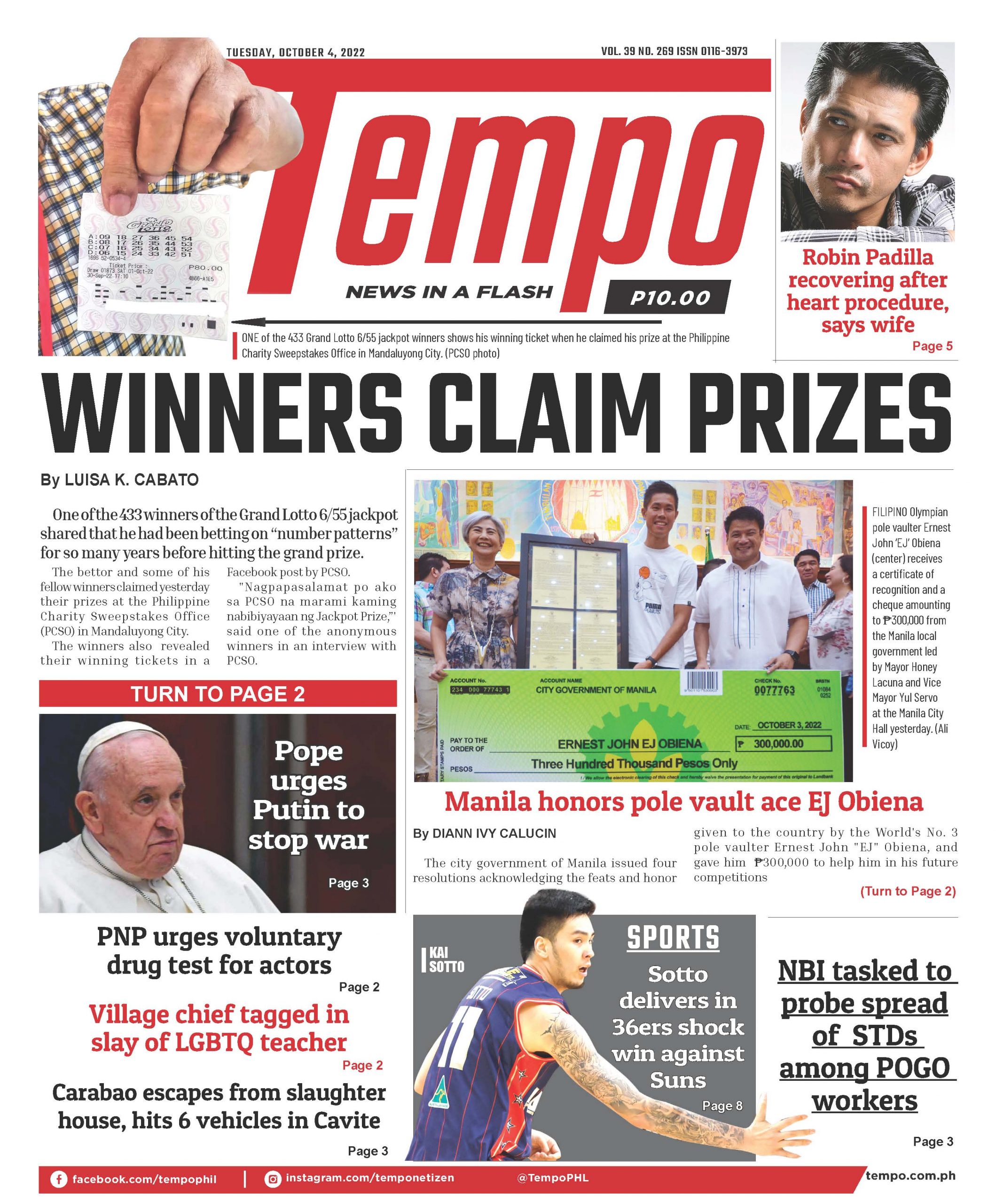 Tempo 04 October 2022, Tuesday issue – Tempo – The Nation's Fastest ...