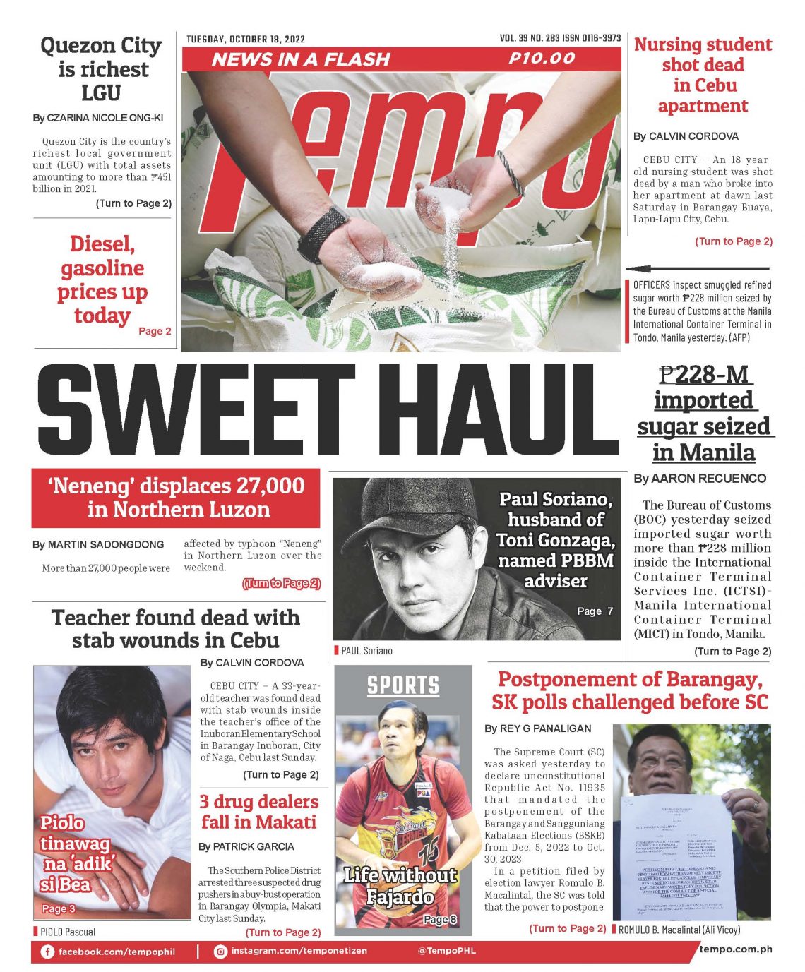Tempo 18 October 2022, Tuesday issue – Tempo – The Nation's Fastest ...