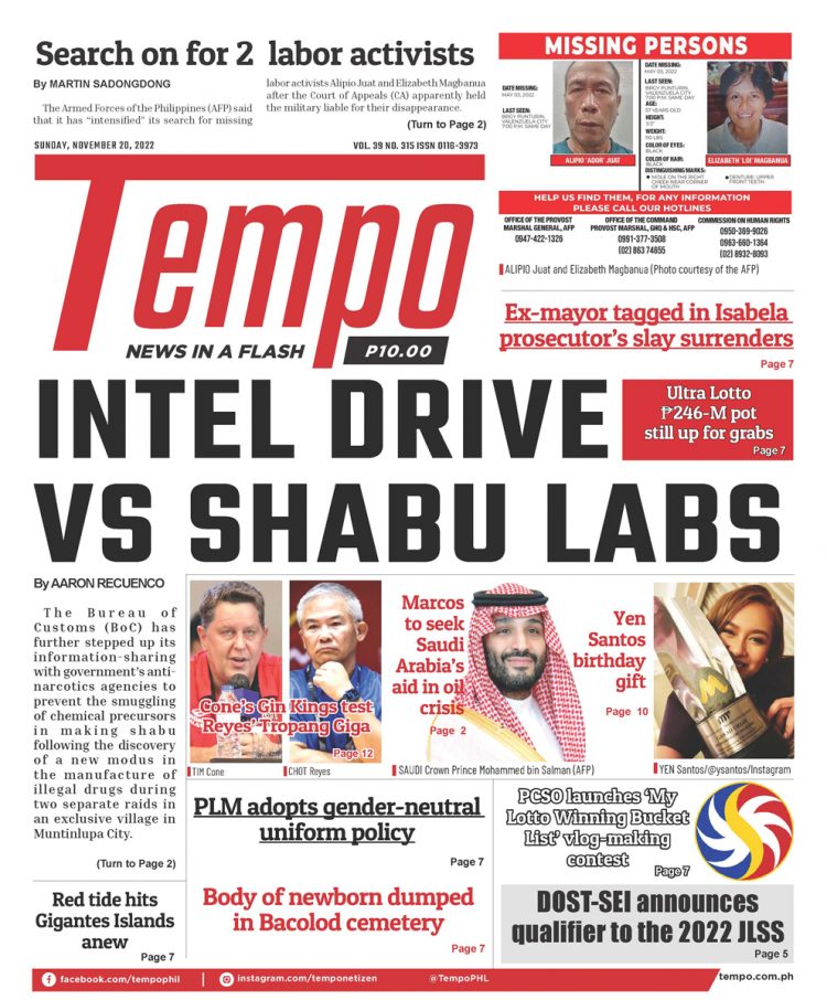 Tempo 20 November 2022, Sunday issue – Tempo – The Nation's Fastest ...