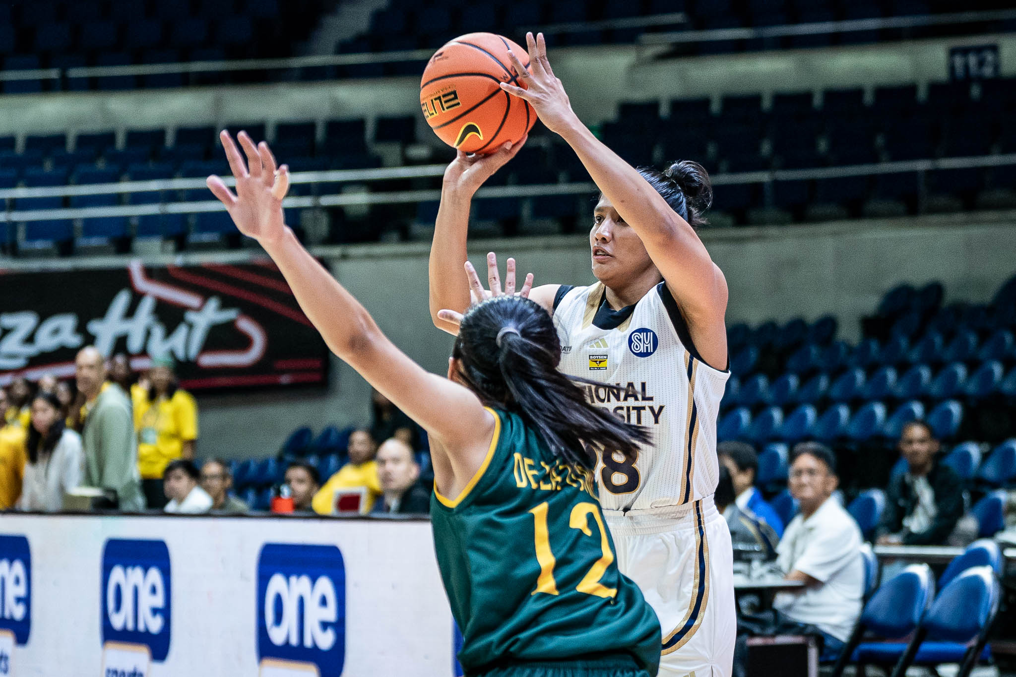 Lady Bulldogs open two-peat bid in rousing fashion, maul Lady Tamaraws ...