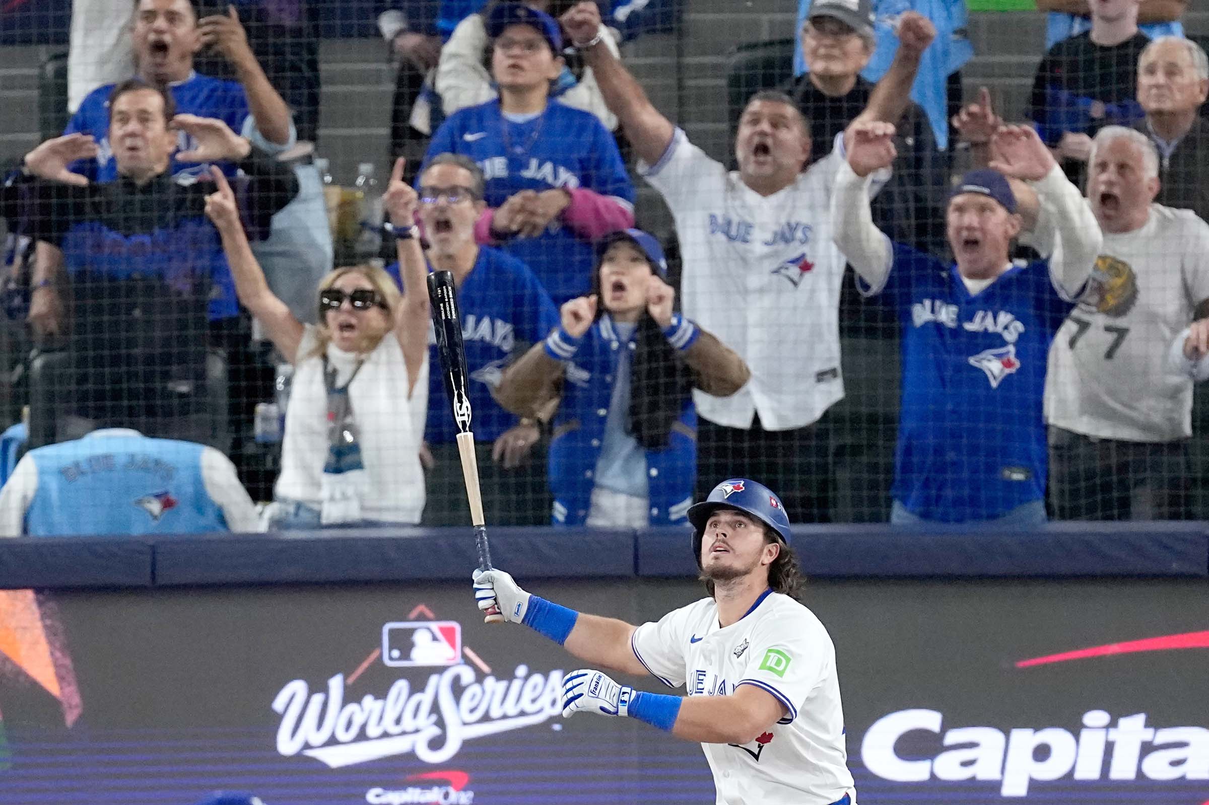 Toronto’s Barger hits first pinch-hit grand slam in World Series ...