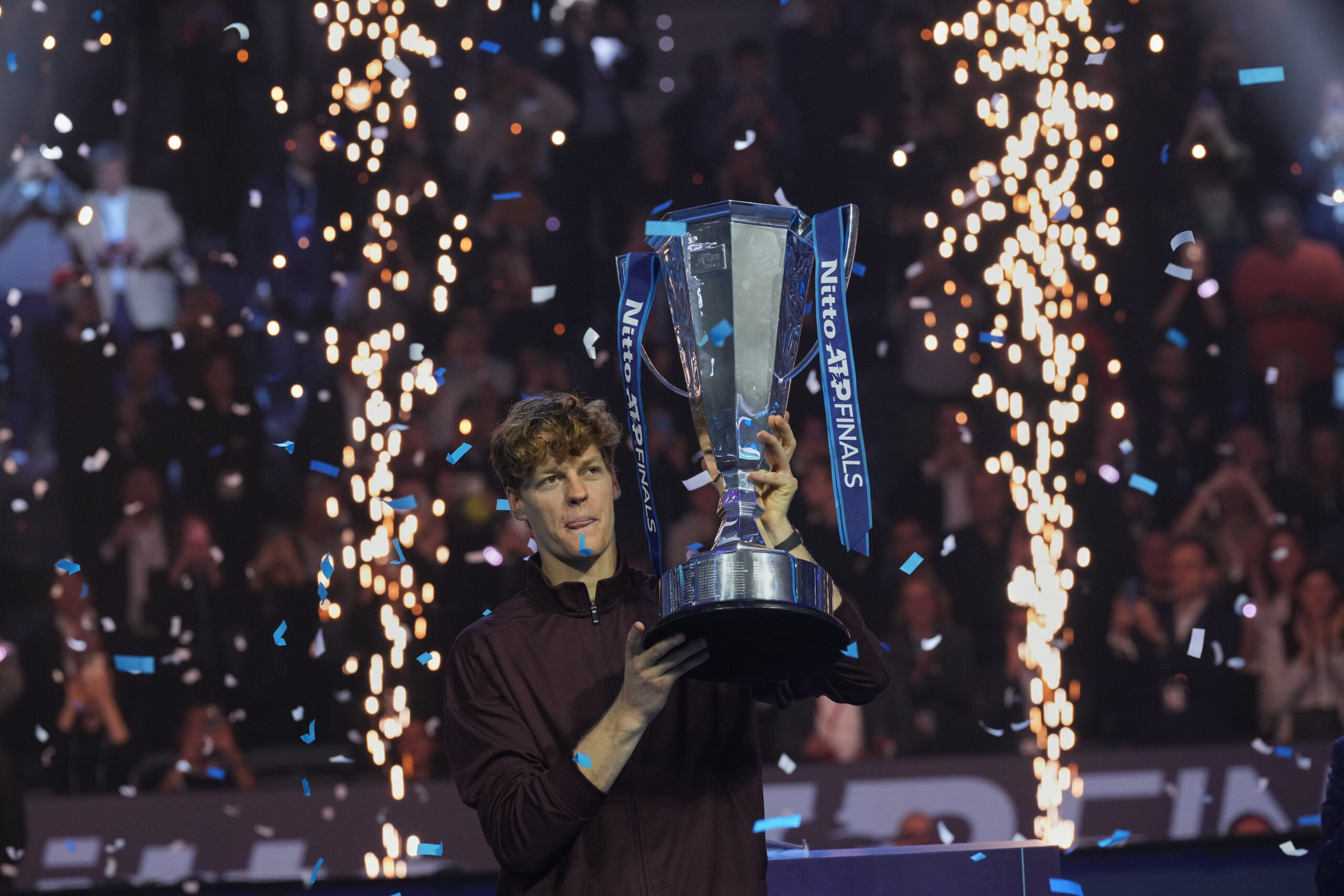 Sinner outhustles Alcaraz to keep ATP Finals title in front of home ...