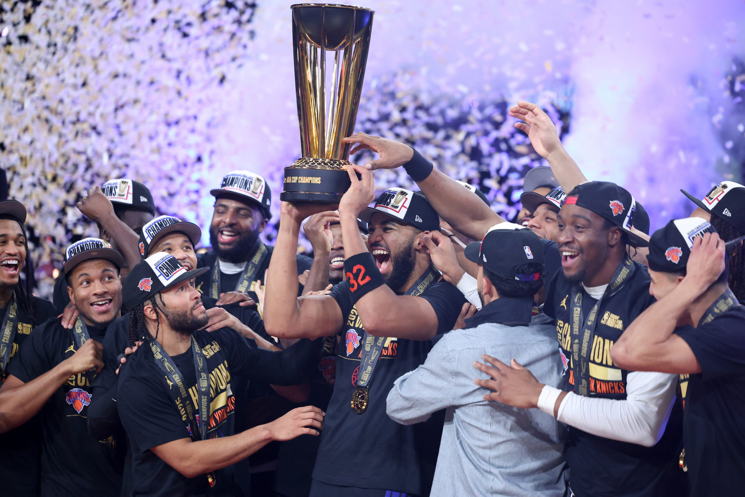 Knicks outlast Spurs to rule NBA Cup – Tempo