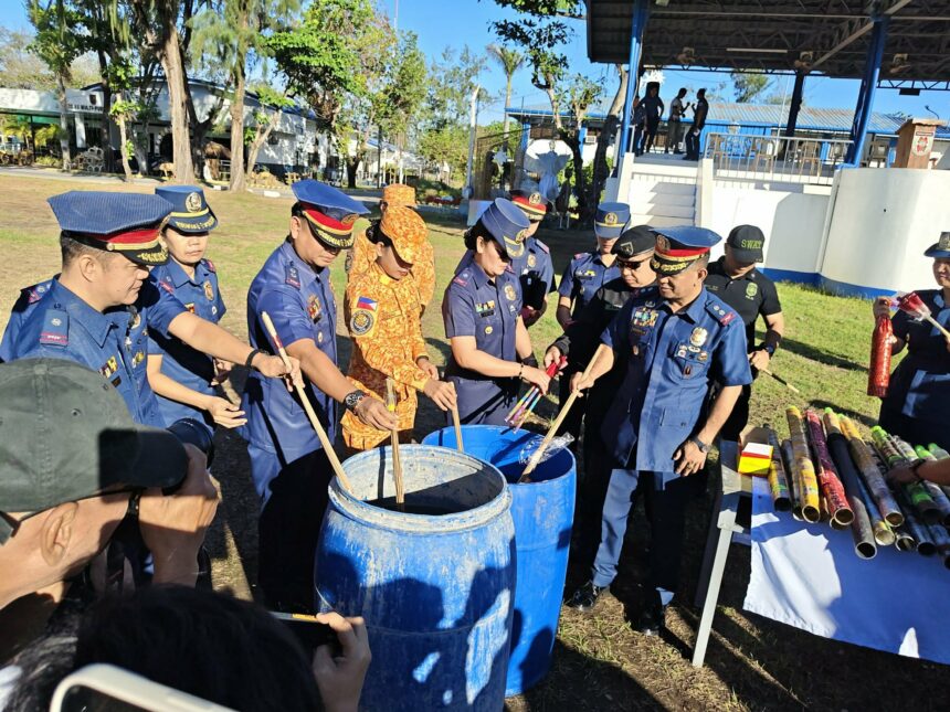 Pangasinan PNP destroys over 10,000 confiscated illegal firecrackers ...