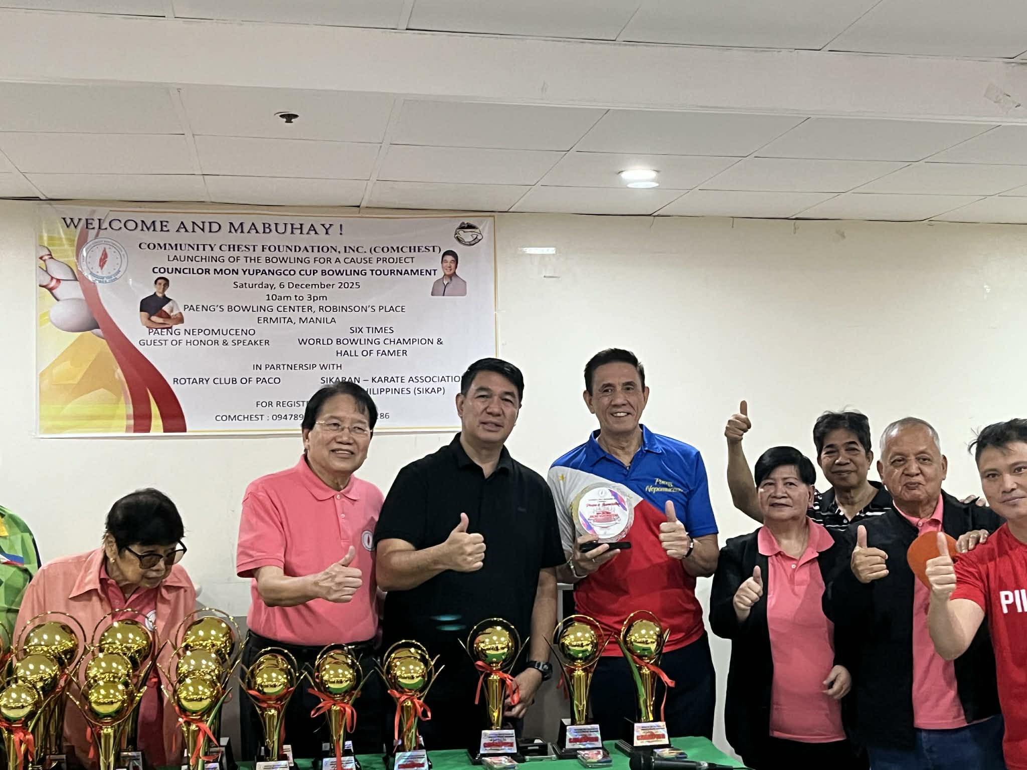 Paeng Nepomuceno rolls out charity bowling event for Cebu relief ...
