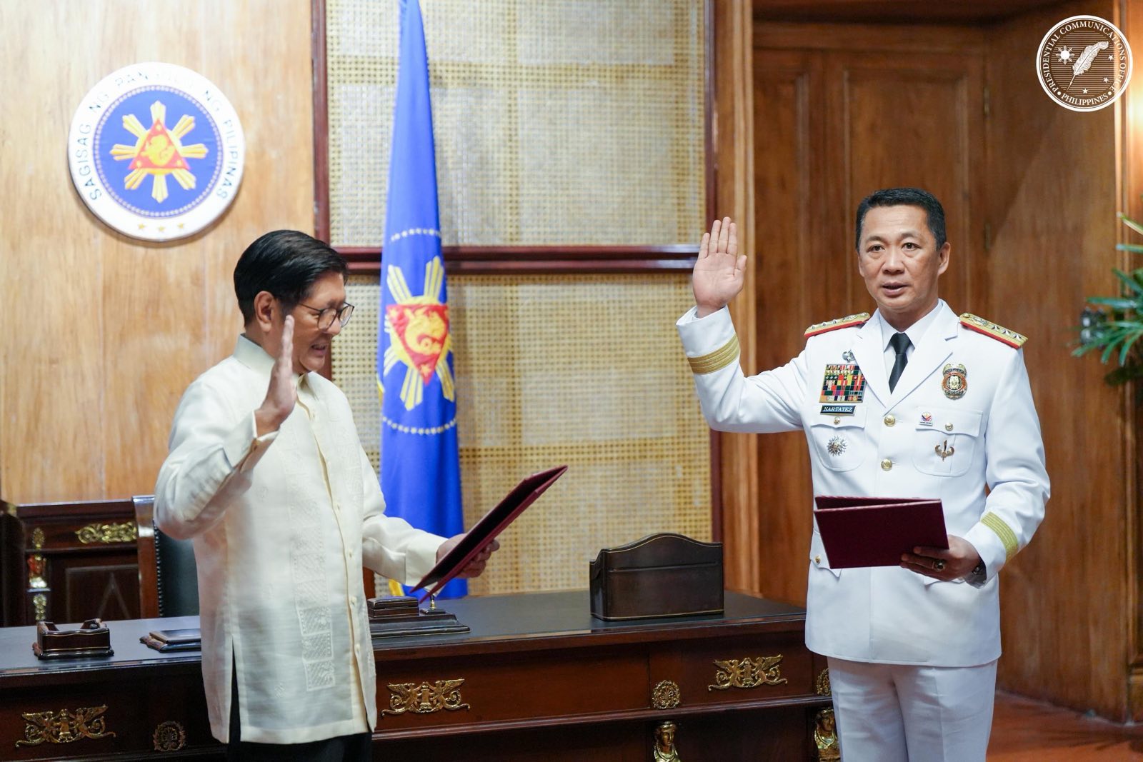 Nartatez officially obtains four-star rank, sworn in as PNP chief – Tempo
