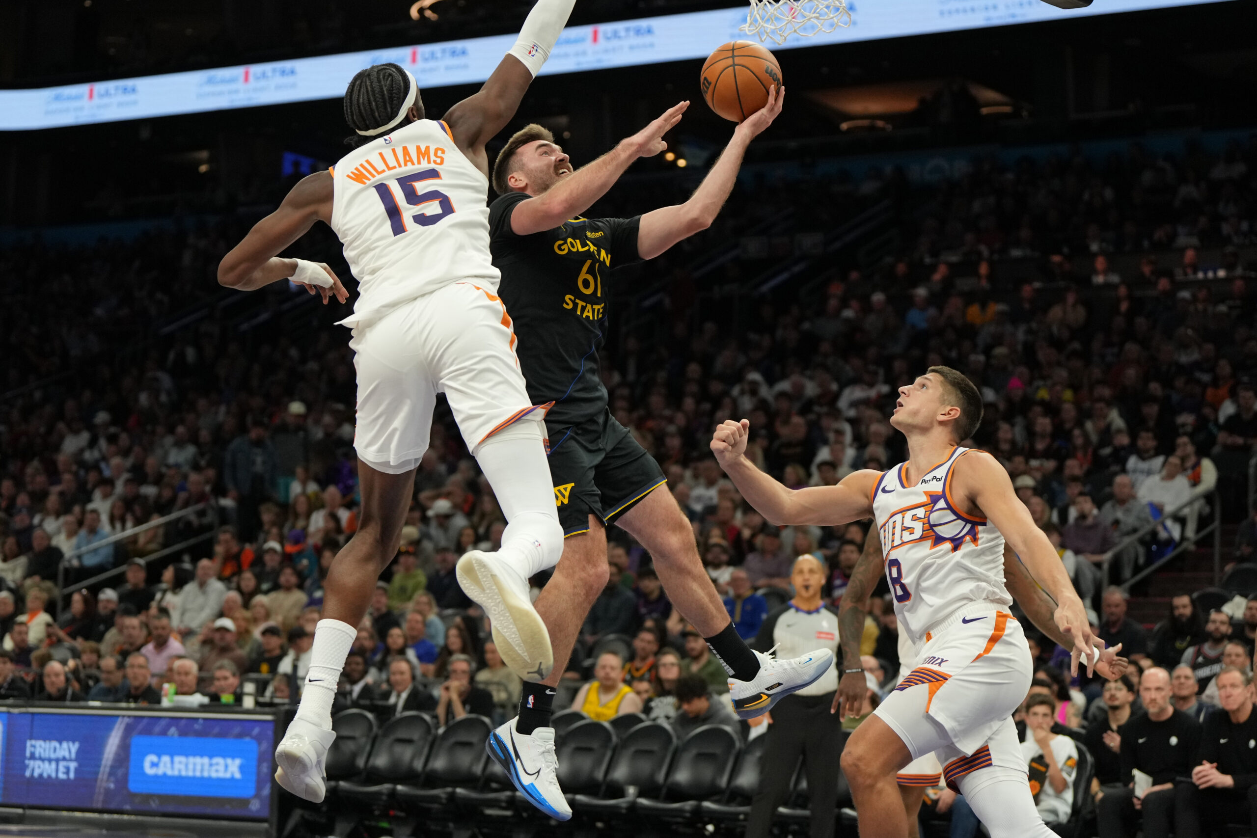 Curry-less Warriors erase 14-point deficit in late game, rally past ...