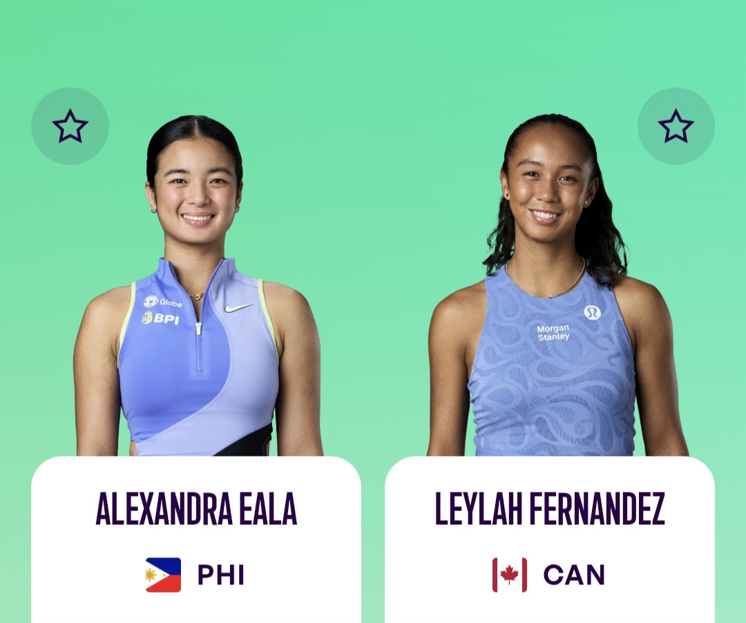 Duel of lefties: Full-blooded Pinay Alex Eala vs Fil-Canadian Leylah ...
